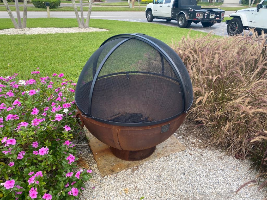 Pivot Screen For Bowl Fire Pits – Sizes 24" To 48"