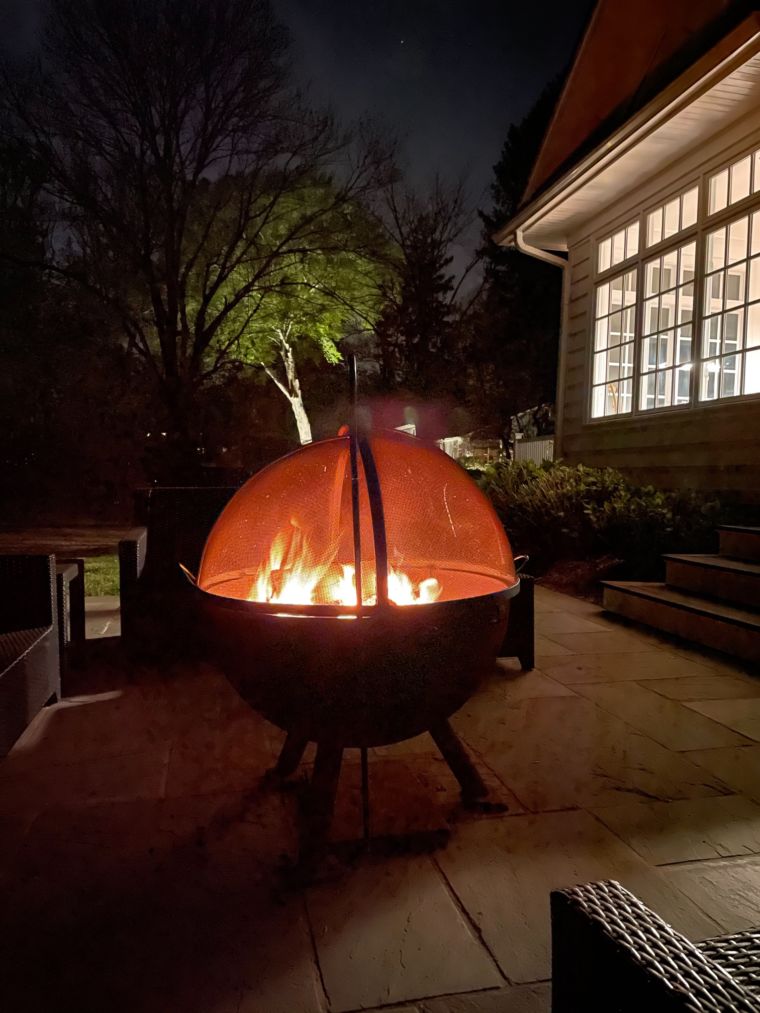 Pivot Screen For Bowl Fire Pits – Sizes 24" To 48"