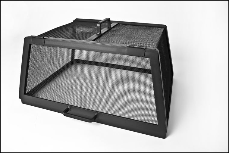 Custom Rectangle/Square Fire Pit Screen – Up To 30″