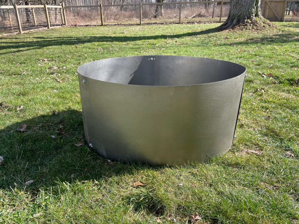 Corten Steel Fire Pit Ring Or Liner – Durable Drop-In Design
