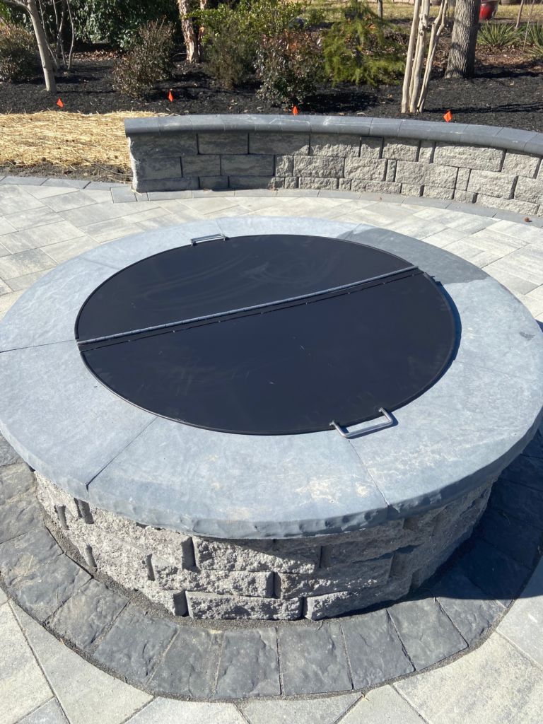 Folding Snuffer Cover – Durable 304 Stainless Steel Fire Pit