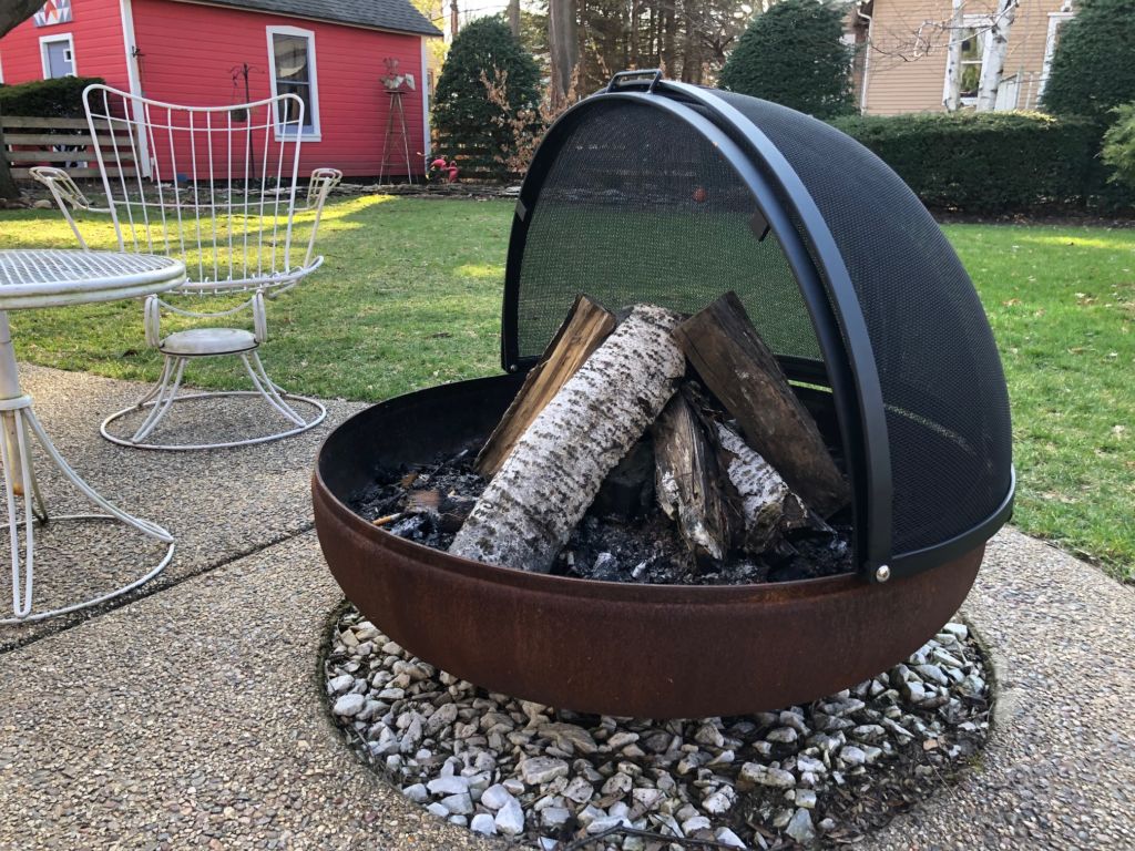 Pivot Screen For Bowl Fire Pits – Sizes 24" To 48"