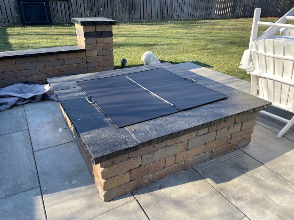 Folding Snuffer Cover – Durable 304 Stainless Steel Fire Pit