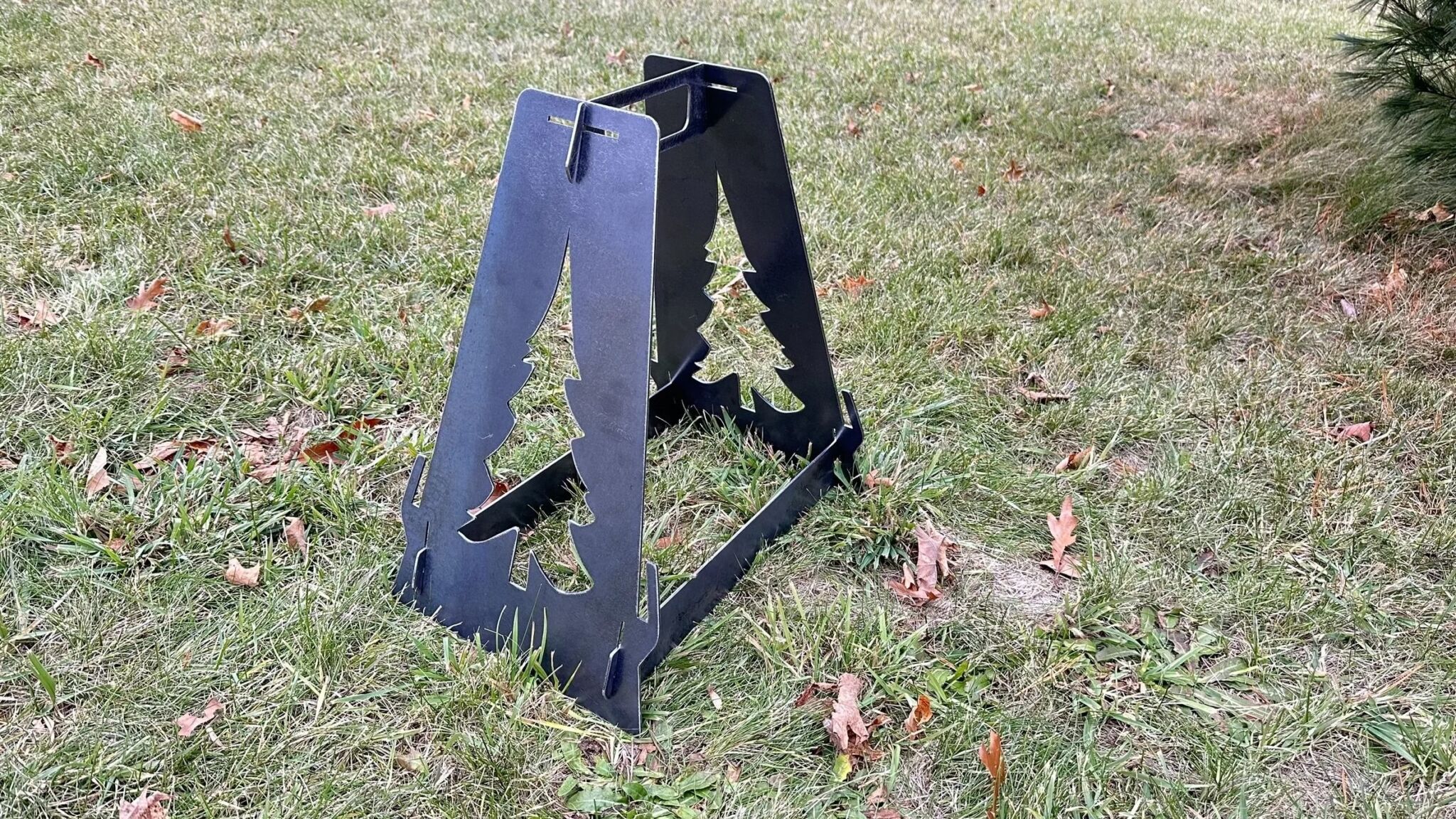 Firepit Snuffer Cover Galvanized Steel Round Square